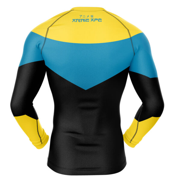 Invincible Long Sleeve Rash Guard Compression Shirt | Anime Ape