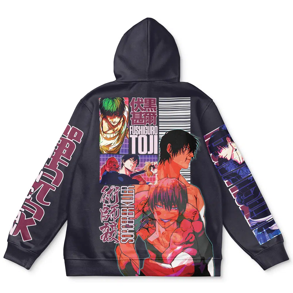 Fushiguro Toji Jujutsu Kaisen Streetwear Hoodie - Anime Ape Fushiguro Toji Jujutsu Kaisen Streetwear Hoodie - Anime Ape