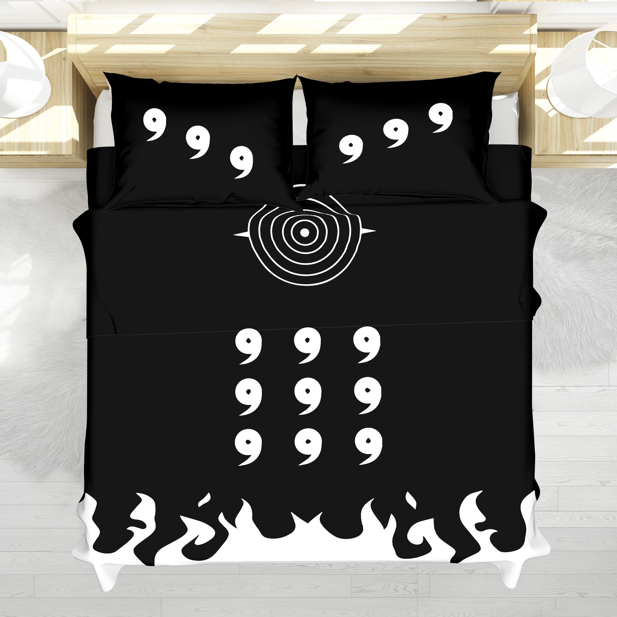 Naruto comforter set queen store