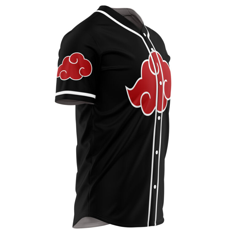 Personalized Akatsuki Cloud Shippuden Baseball Jersey | Anime Ape
