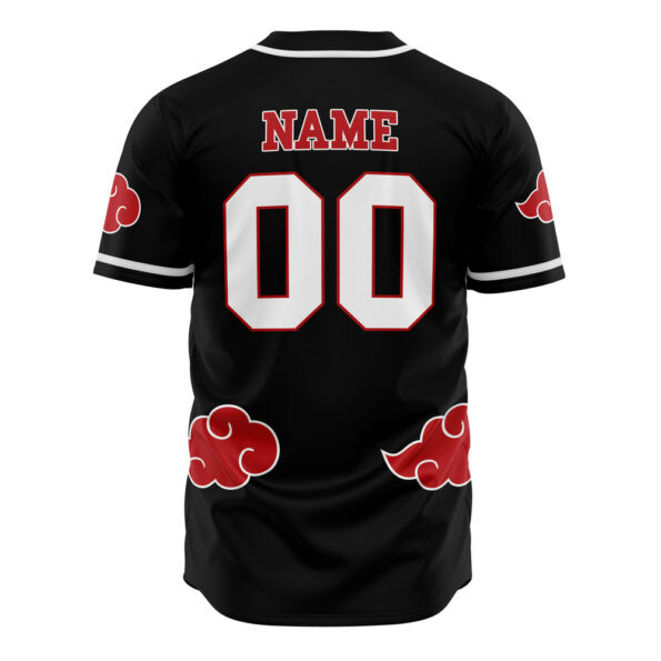 Personalized Akatsuki Cloud Shippuden Baseball Jersey | Anime Ape