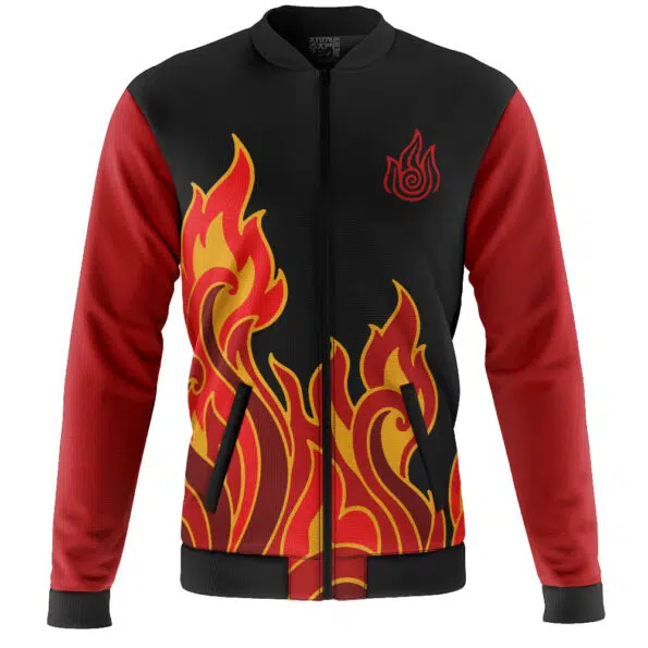 Firebender Zuko Avatar The Last Airbender Casual Bomber Jacket | Anime Ape