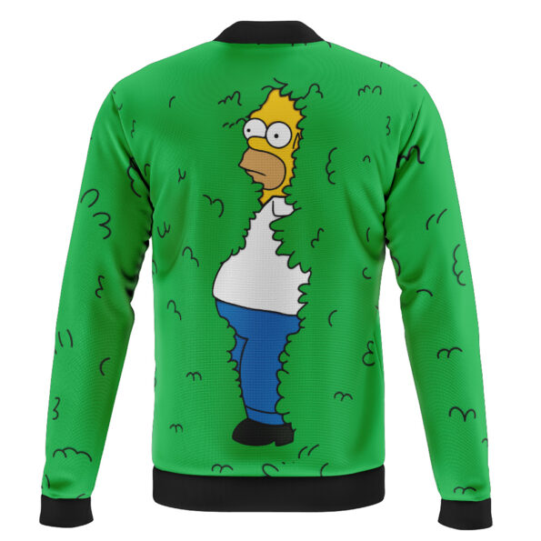Homer Bush Meme The Simpsons Casual Bomber Jacket | Anime Ape