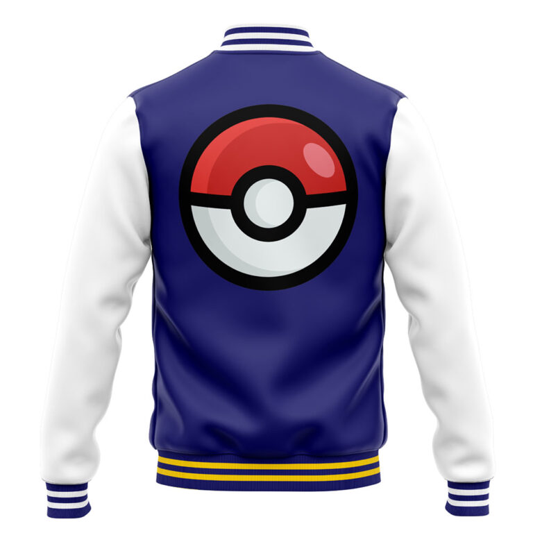 Ash Ketchum Pokemon Varsity Jacket | Anime Ape