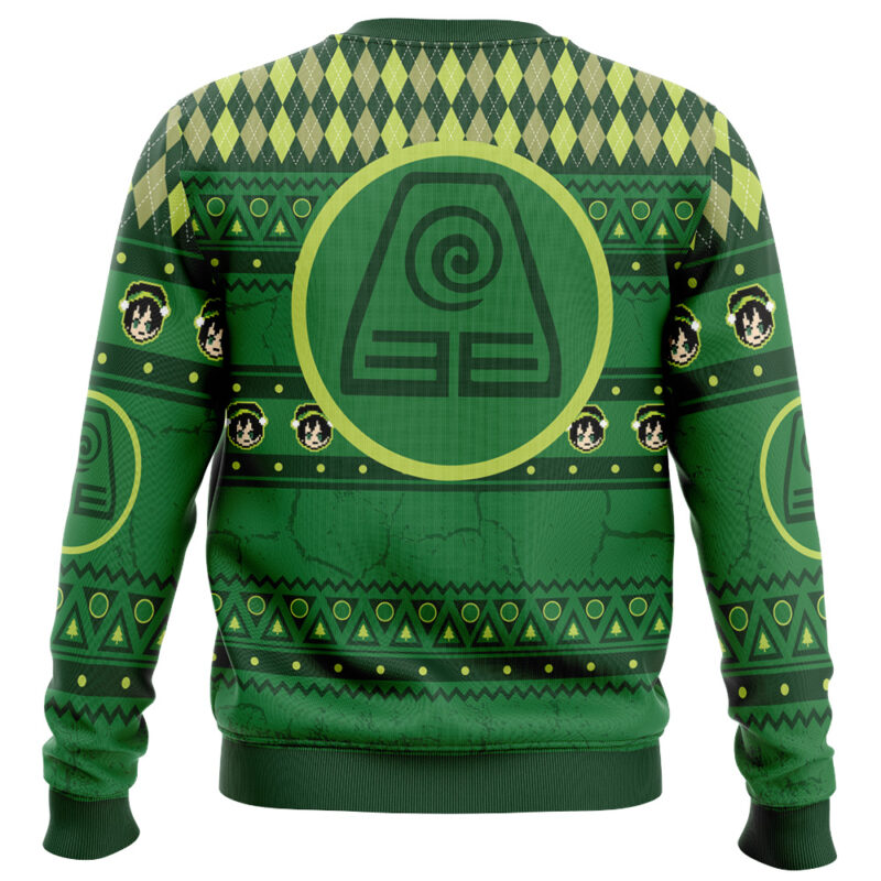 Earthbender Avatar the Last Airbender Ugly Christmas Sweater | Anime Ape