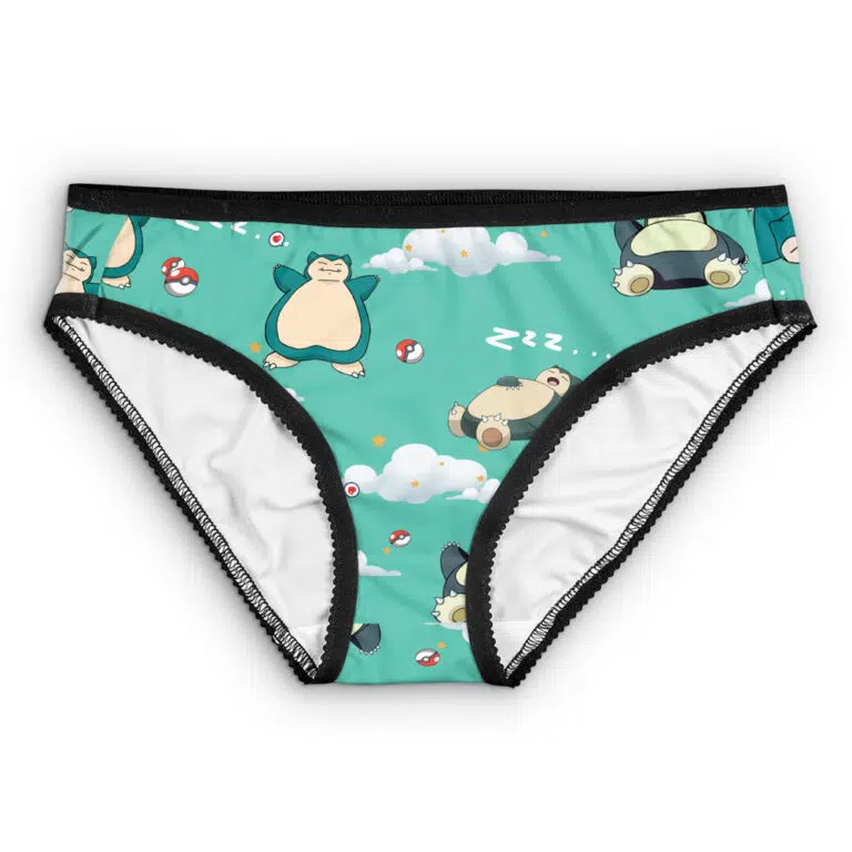 Snorlax Pattern Pokemon Panties | Anime Ape