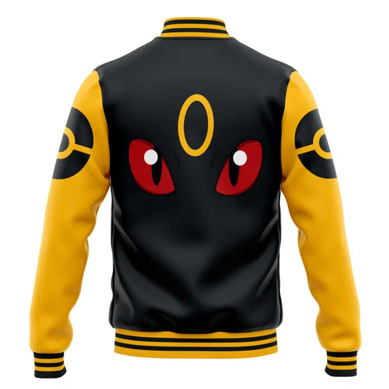 Umbreon Face Pokemon Varsity Jacket | Anime Ape