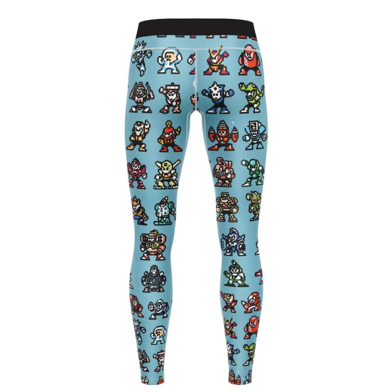 Bad Guys Mega Man Compression Pants Spats | Anime Ape