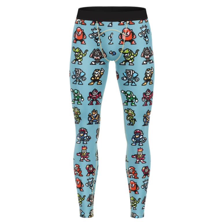 Bad Guys Mega Man Compression Pants Spats | Anime Ape