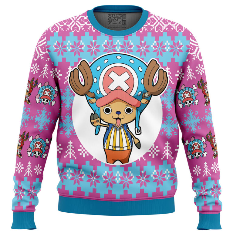 Christmas Chopper One Piece Ugly Christmas Sweater | Anime Ape
