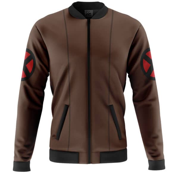 Rogue X-Men Brown Marvel Bomber Jacket | Anime Ape