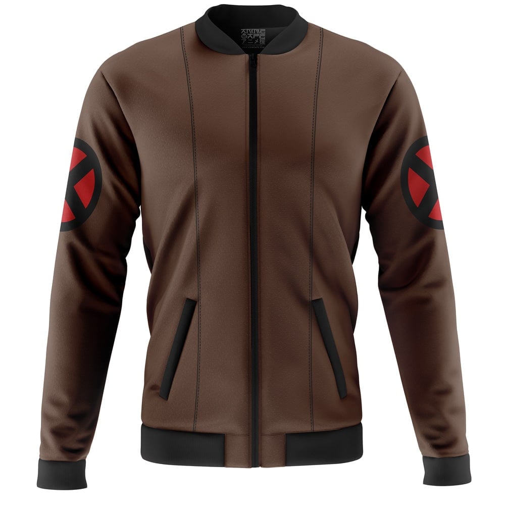 Rogue X-Men Brown Marvel Bomber Jacket | Anime Ape