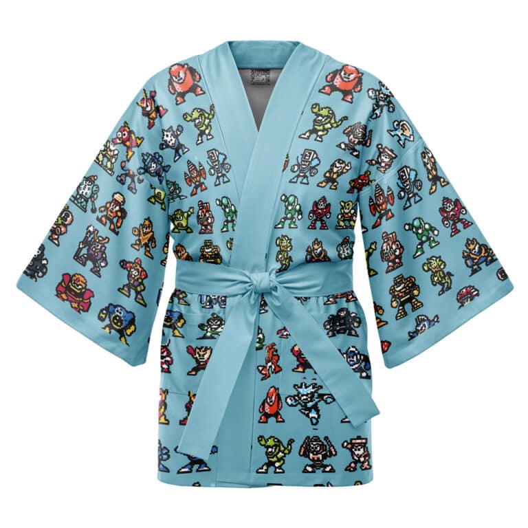 Mega Man Gaming Happi Coat Haori Kimono merch, clothing & apparel ...