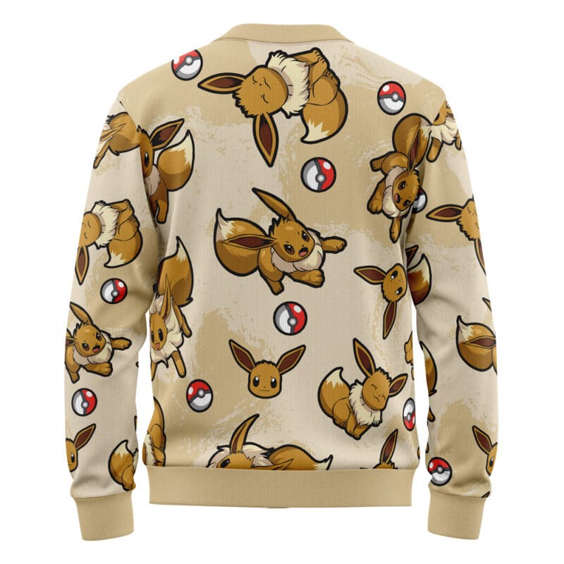 Eevee Pokemon Knitted Cardigan Sweater | Anime Ape