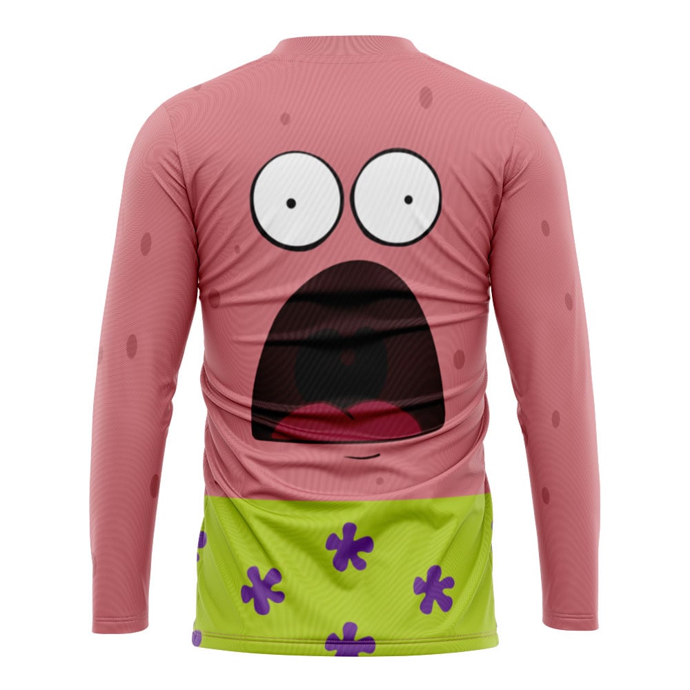 Patrick Star Face SpongeBob SquarePants Hockey Jersey | Anime Ape