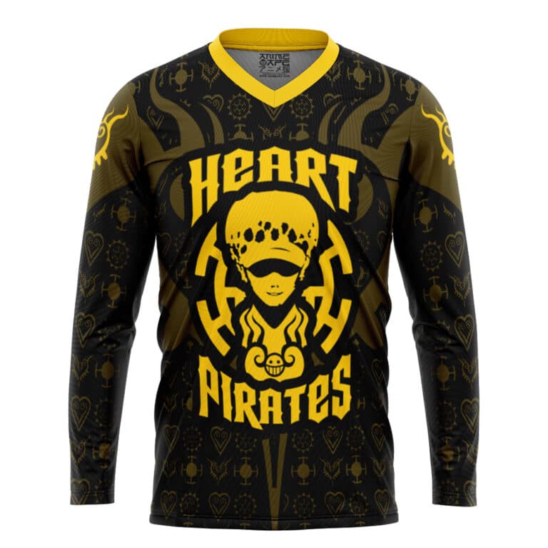 Heart Pirates Law One Piece Hockey Jersey | Anime Ape