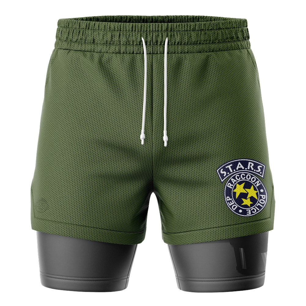 STARS V3 Resident Evil 2-in-1 Performance Shorts | Anime Ape
