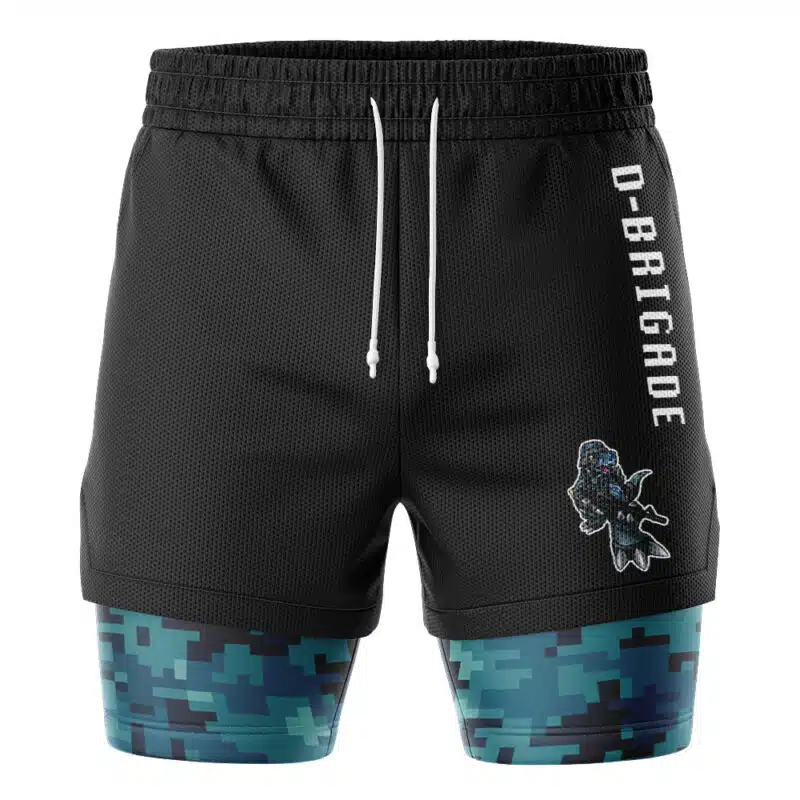Digimon 2-in-1 Performance Shorts Merch, Clothing & Apparel | Anime Ape