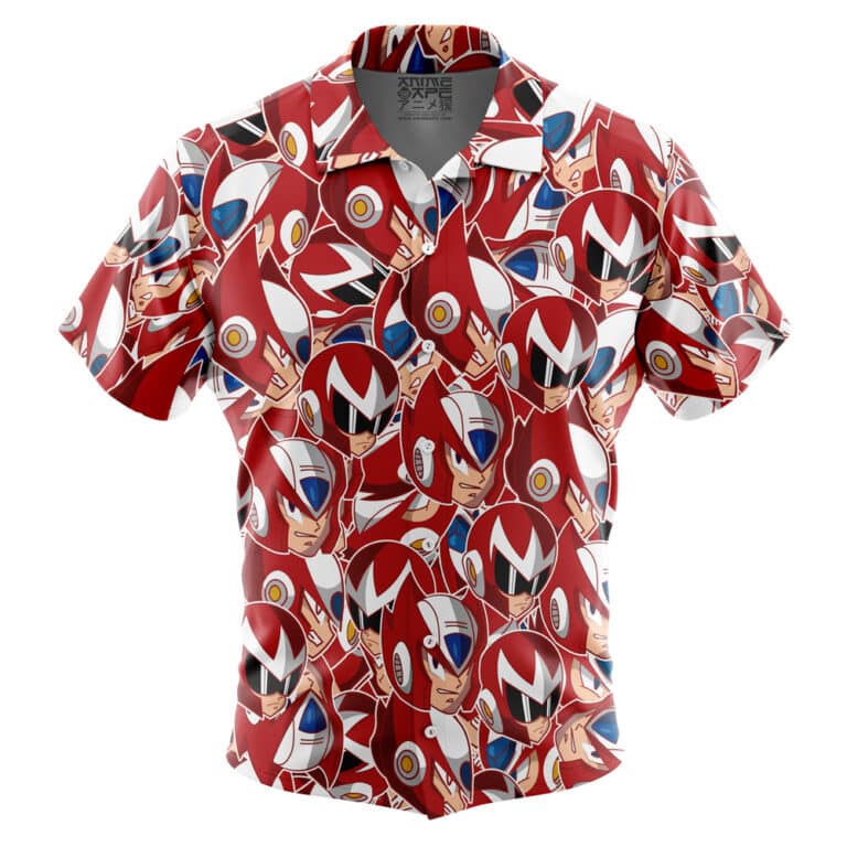 Mega Man X Zero Head Pattern Merch, Clothing & Apparel | Anime Ape