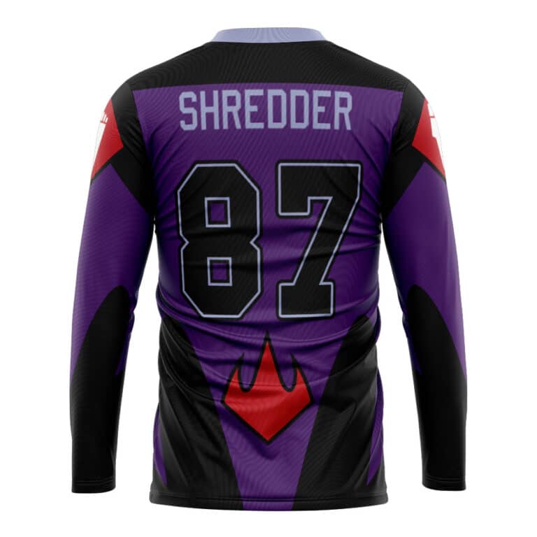 Foot Clan Teenage Mutant Ninja Turtles Hockey Jersey | Anime Ape