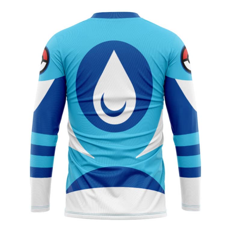 Hydro Pumps Water Type Pokemon Hockey Jersey | Anime Ape