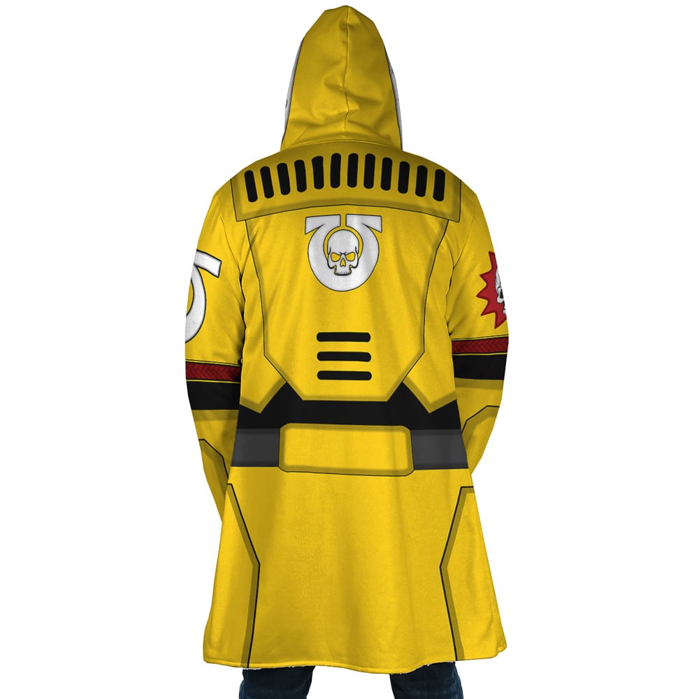 Yellow Space Marine Warhammer Dream Cloak Coat | Anime Ape