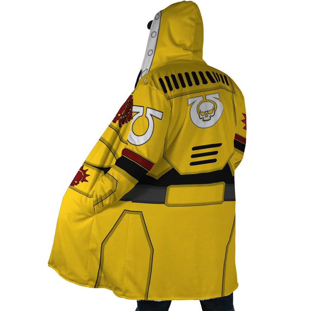 Yellow Space Marine Warhammer Dream Cloak Coat | Anime Ape