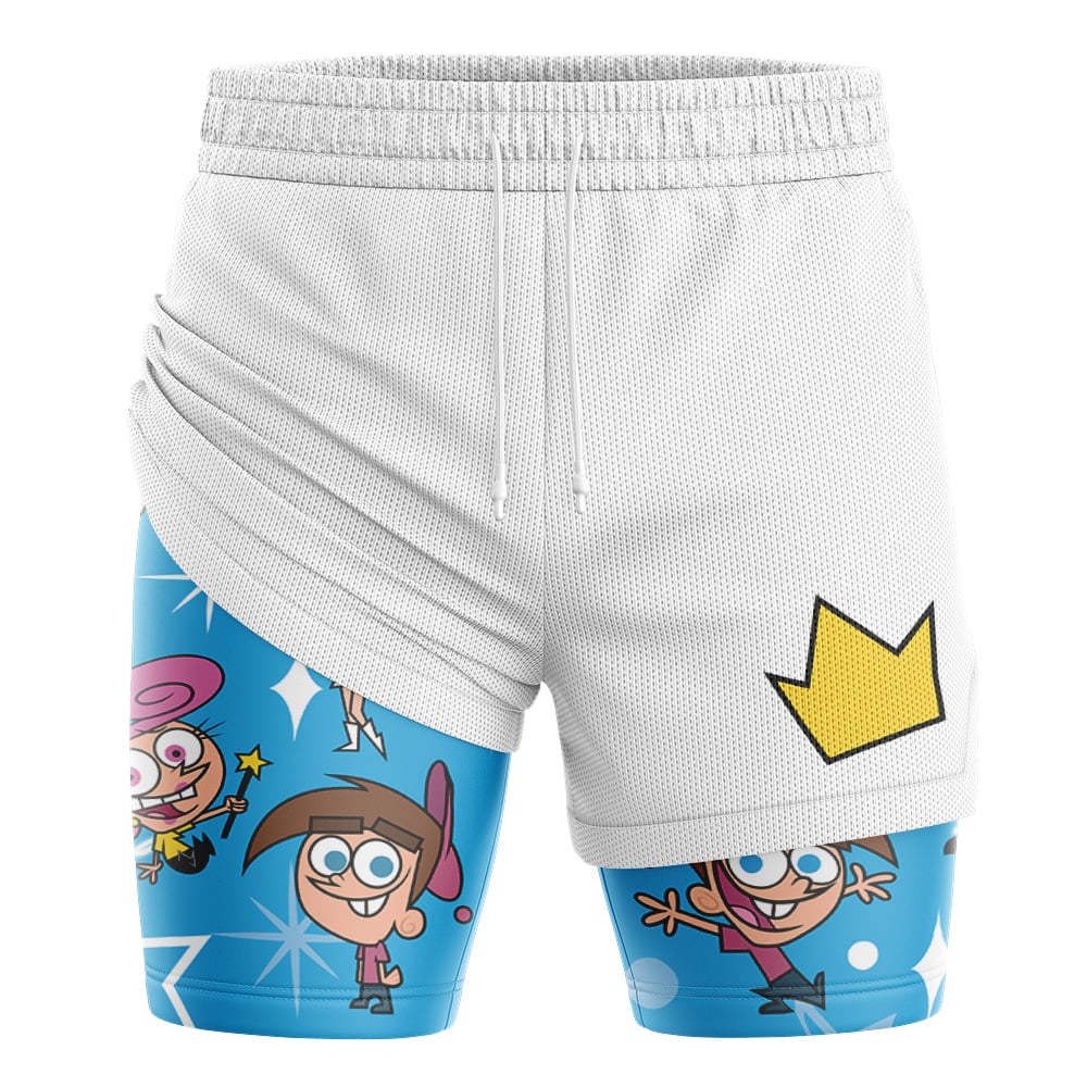 The Fairly OddParents Nickelodeon 2-in-1 Performance Shorts | Anime Ape