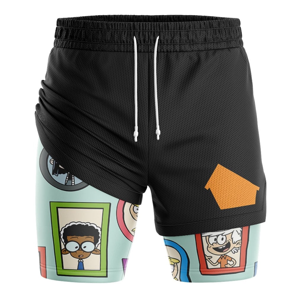 The Loud House Nickelodeon 2-in-1 Performance Shorts | Anime Ape